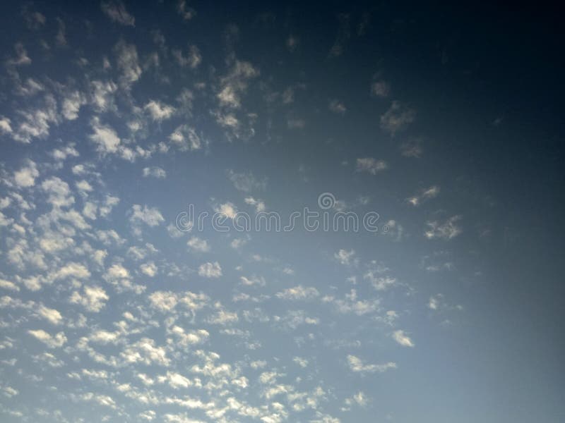Dark Blue Cloud with White Light Sky Background and Light Midnight ...