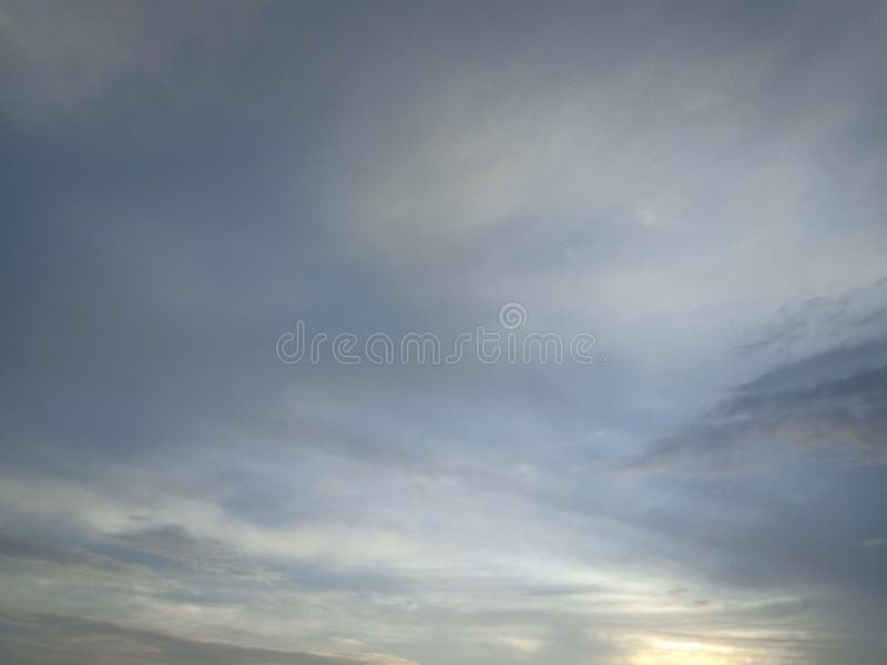 Dark Blue Cloud with White Light Sky Background and Light Midnight ...