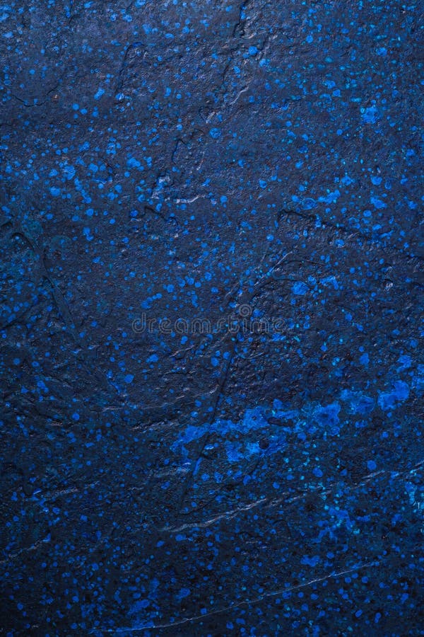 Dark Blue Color Abstract Background, Stained Art Paint Wall Stock Photo ...