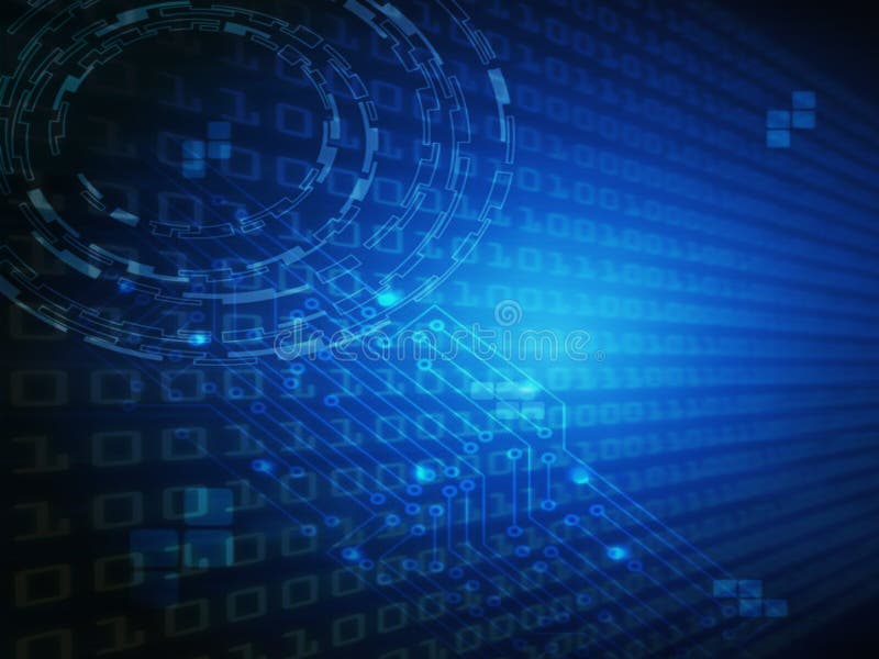 Dark Blue Color Light Abstract Technology Background Motion Blurred ...