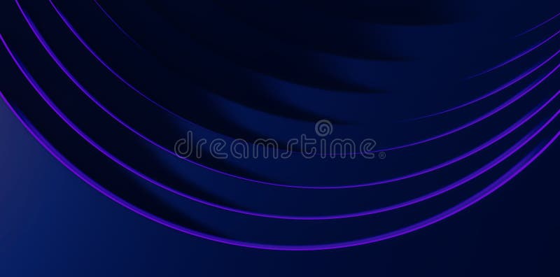 Dark Blue Color Line Abstract Stock Illustration - Illustration of ...