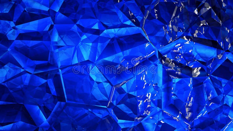 Dark Blue Crystal Background Image Stock Illustration - Illustration of ...