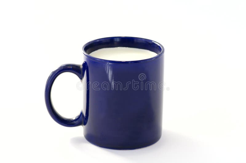Dark-blue cup stock image. Image of lifestyle, nutritional - 4916107