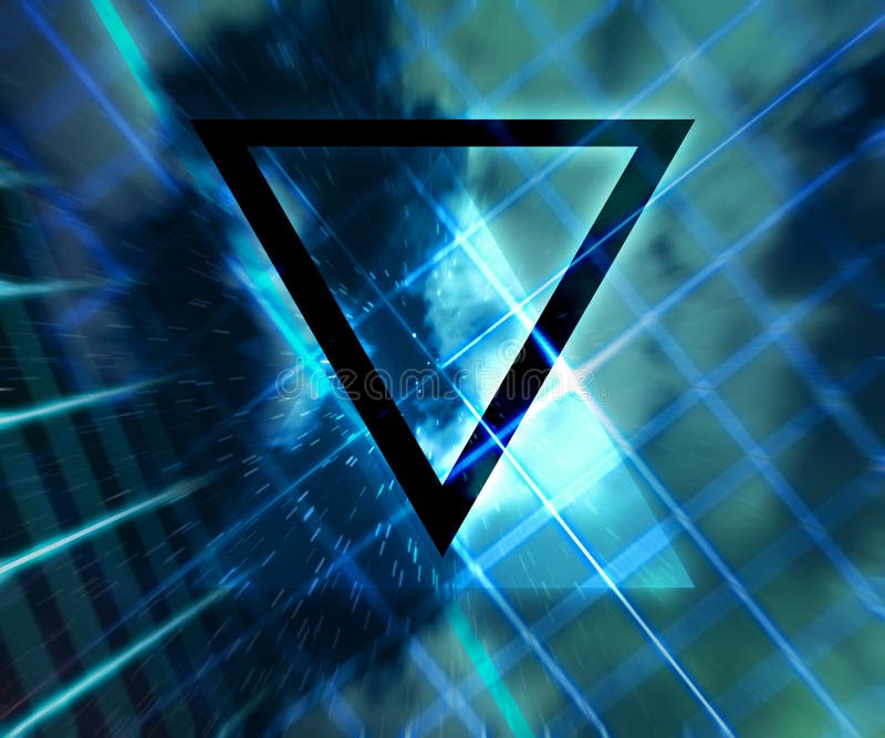 Blue Daft Punk Abstract Background Stock Image - Image of funky, music ...