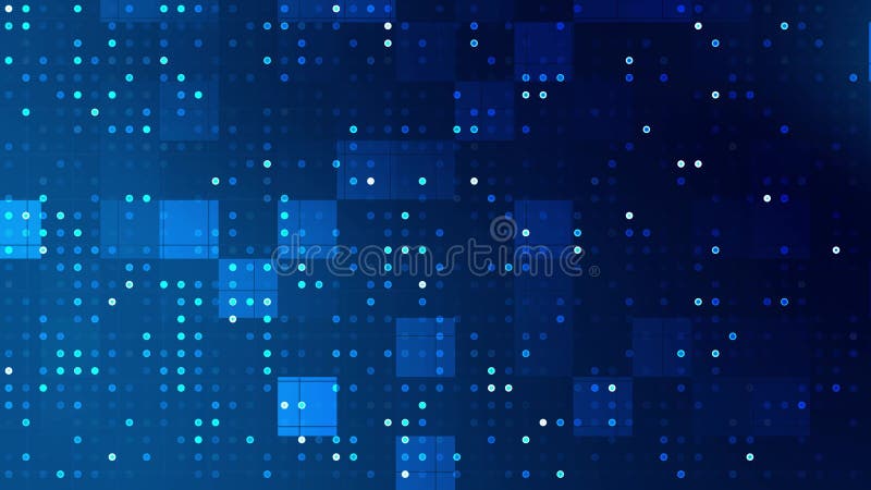 Dark Blue Dot Pattern Seamless Background Loop. Stock Footage - Video ...
