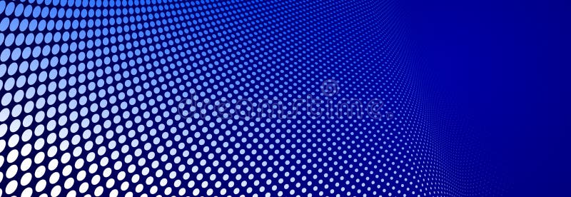 Dark Blue Dots in 3D Perspective Vector Abstract Background, Multimedia ...