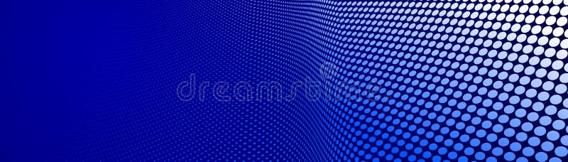 Dark Blue Dots in 3D Perspective Vector Abstract Background, Multimedia ...