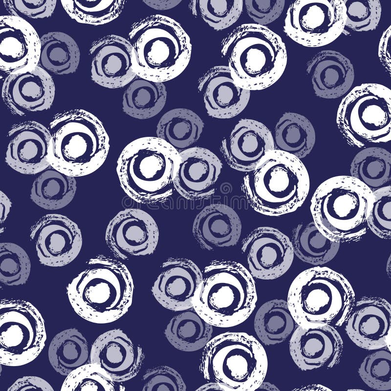 Dark Blue Elegant White Circle Texture Liquid Colorful Line Splash ...