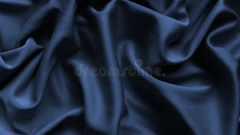 A Dark Blue Fabric Texture Background. Zoom Effect. Stock Video - Video ...