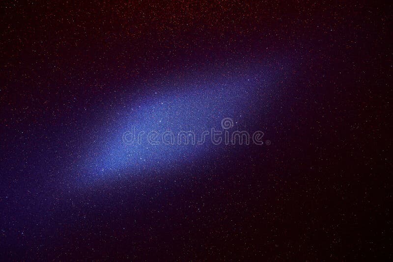 On a Dark Blue Fine-grained Background, a Light Blue Cloud of Light ...