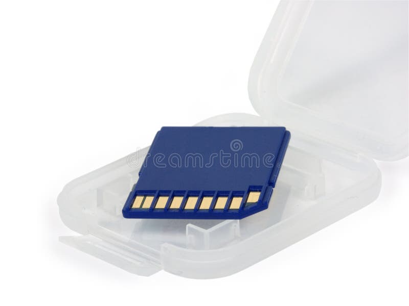 Dark Blue Flash Card Picture. Image: 6846567