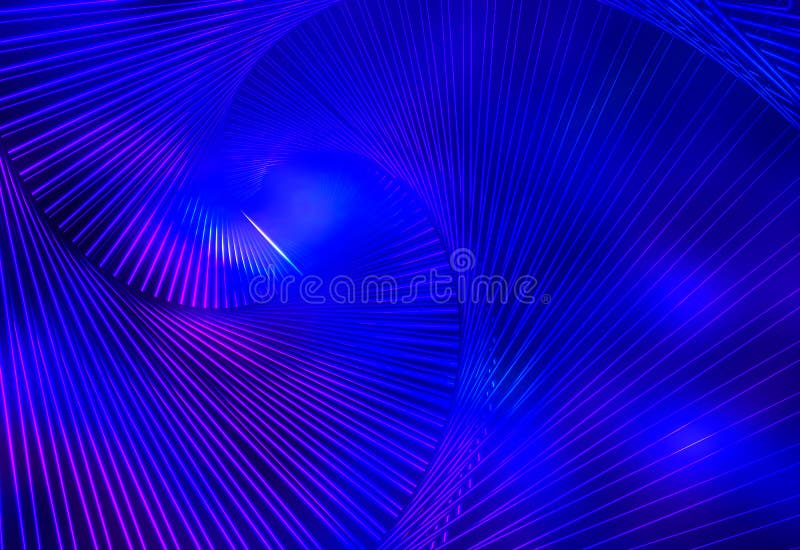 Dark Blue Spiral Rounded Mosaic Background Stock Vector - Illustration ...