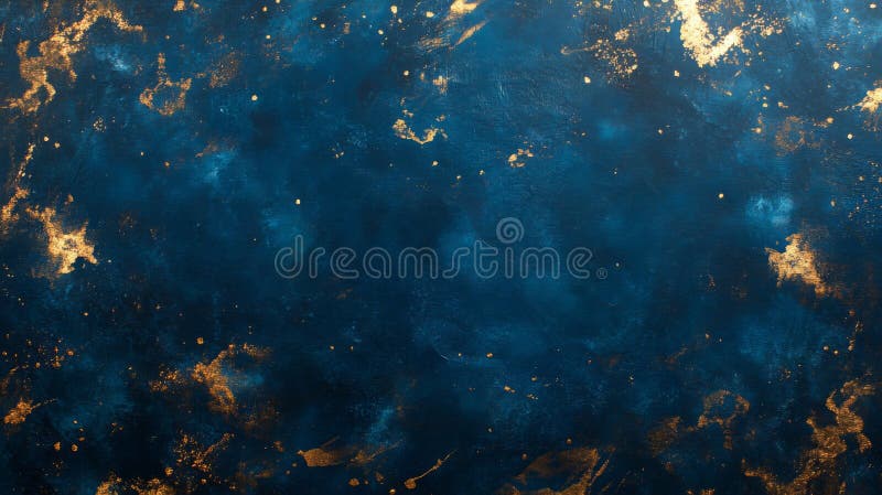 Dark Blue and Gold Glitter Texture Background Stock Illustration ...