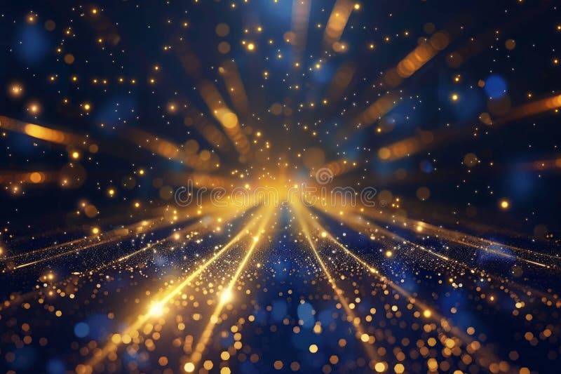 Dark Blue Golden Royal Awards Graphics Background Stock Image - Image ...