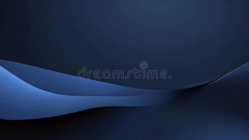 Deep Blue Shades Blending Seamlessly in Gradient Stock Footage - Video ...