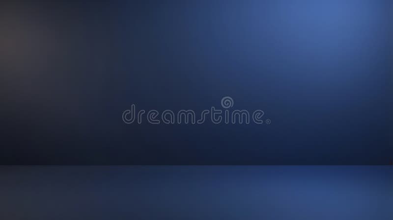 An Abstract Dark Blue Gradient Background with a Gradual Fade Stock ...