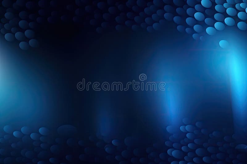 Dark Blue Gradient Background with Light Reflection on the Surface ...