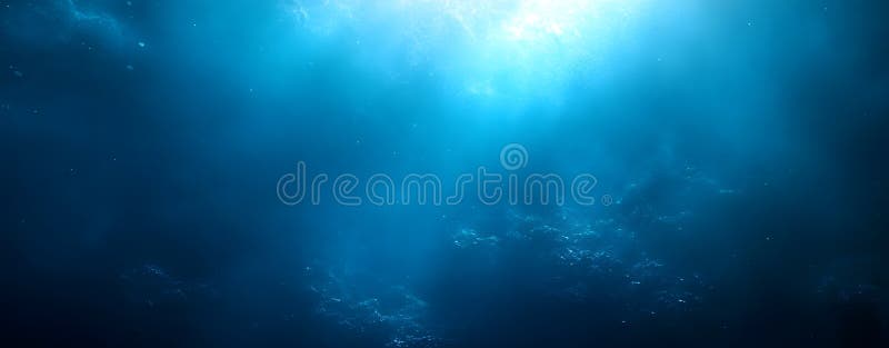 Dark Blue Gradient Underwater Background Stock Illustration ...