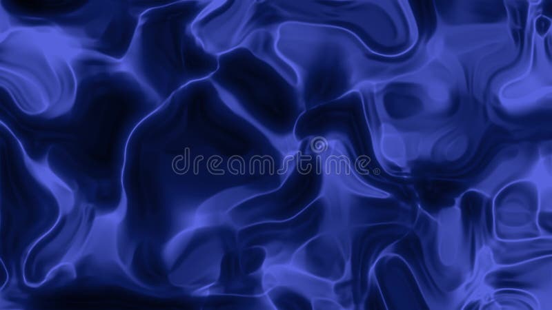 Dark Blue Gradient Liquid Background with Smooth Fluid Patterns and ...