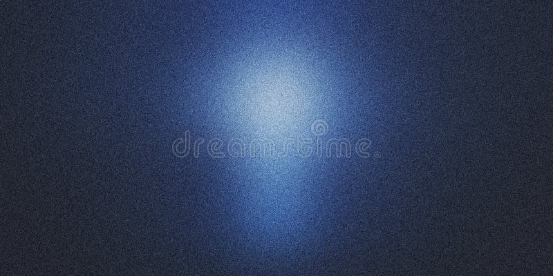 Dark Blue Grainy Background with a Bright White Center Spot and Subtle ...