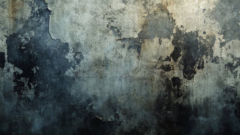 Dark Blue and Grey Grunge Wall Texture Background Stock Illustration ...