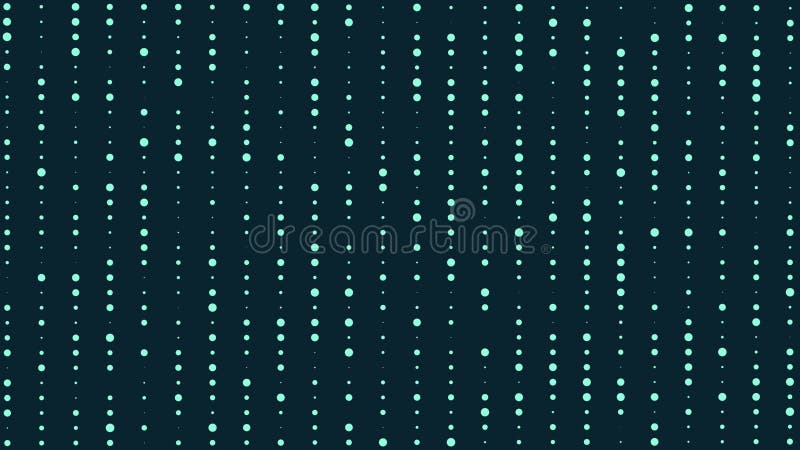 Matrix-like Digital Green Lines Forming an Infinite Grid Space Stock ...