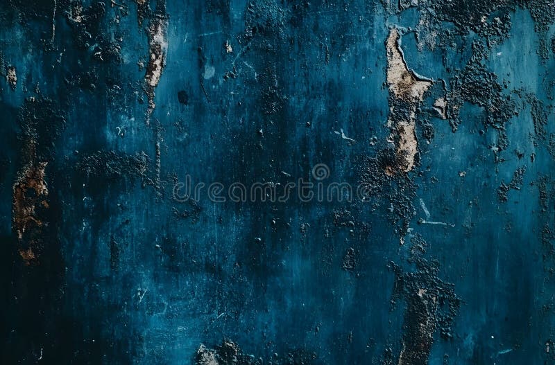 Dark Blue Grunge Metal Texture Background Stock Illustration ...