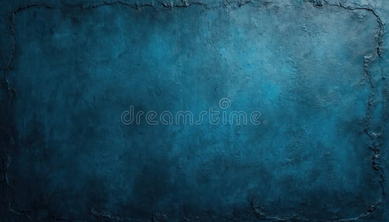 Dark Blue Grunge Texture Background. Rough, Aged Wall Surface with ...