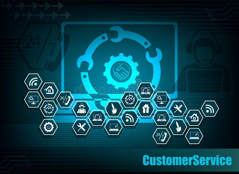 Dark Blue Internet Background Stock Vector - Illustration of design ...