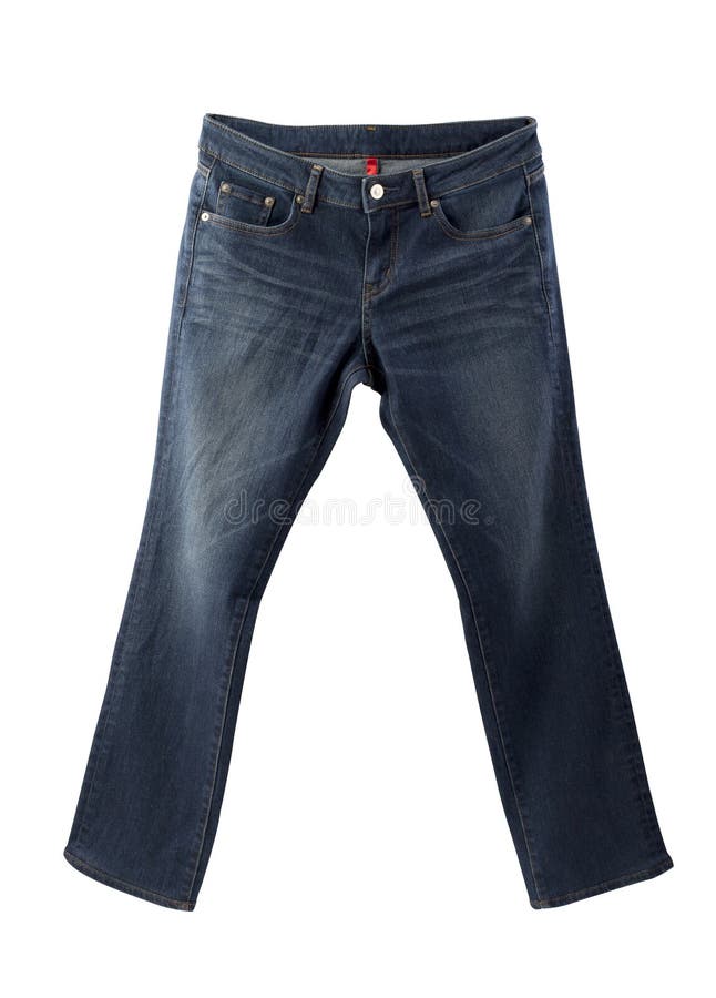 Womens blue denim jeans stock image. Image of jeans, clothes - 4462309