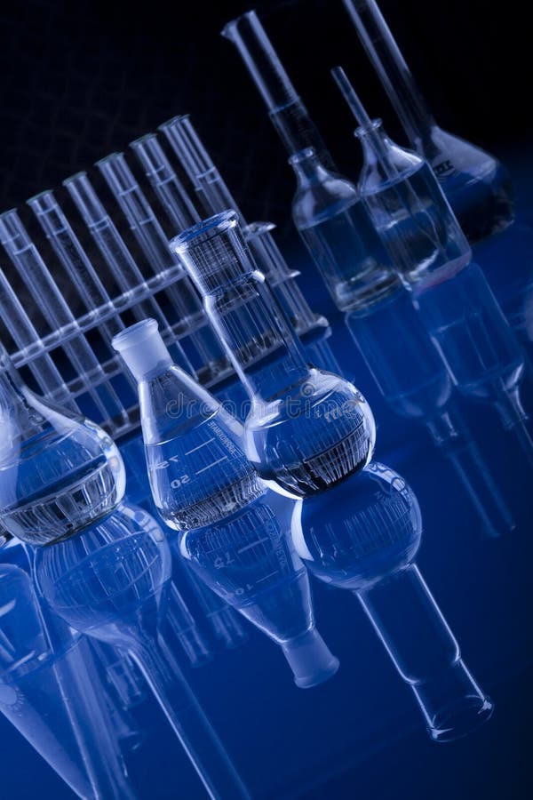 Dark-Blue Labolatory stock image. Image of chemical, liquid - 12409465