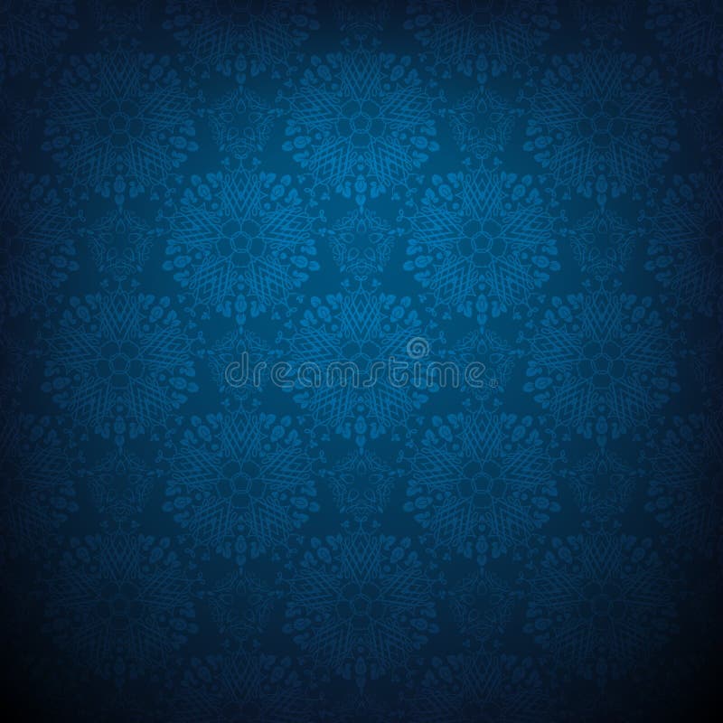 Blue Dark lace background stock vector. Illustration of classic - 141454949