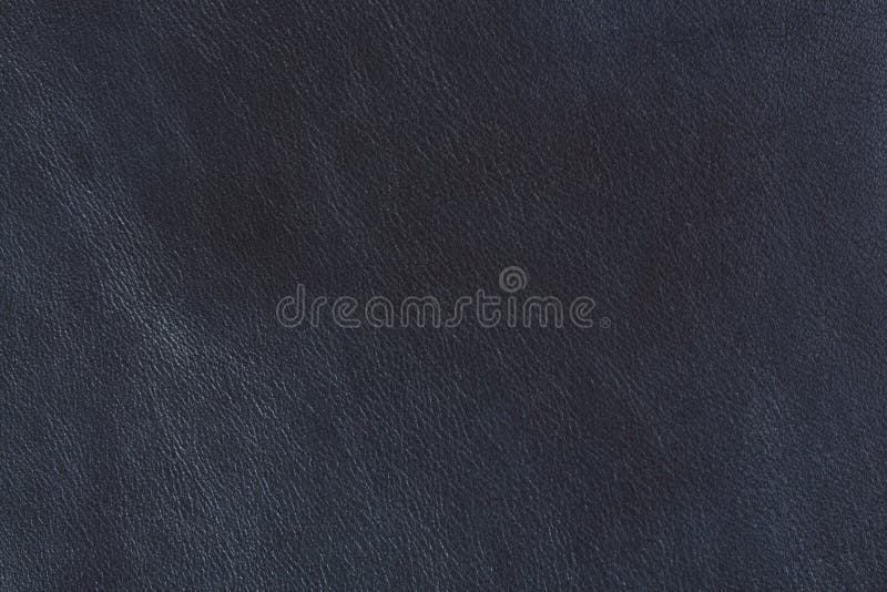 Dark Blue Leather, Abstract Background. Blue Leather Texture on Macro ...