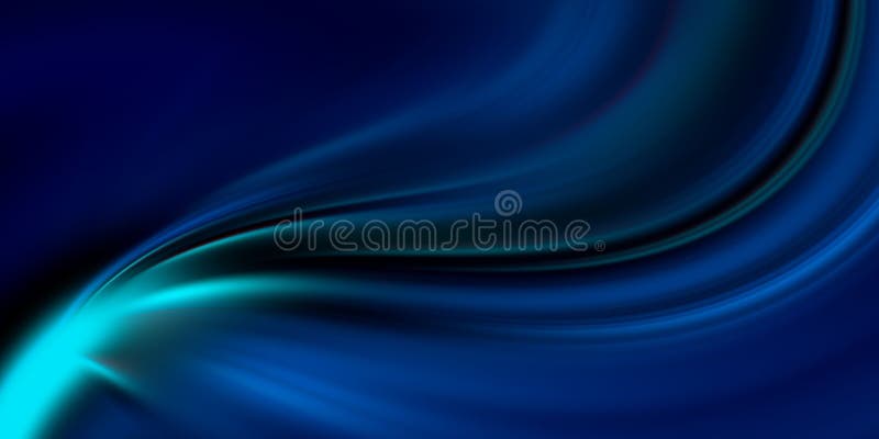 Soft Blue Wave Gradient Mesh Wallpaper Stock Illustration ...