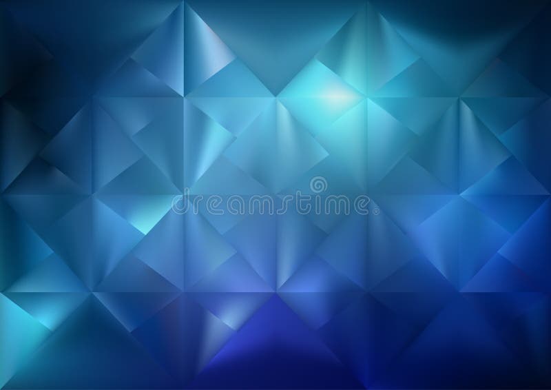 Dark Blue Low Poly Background Stock Vector - Illustration of polygon ...