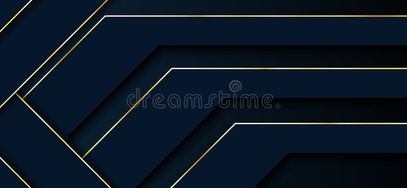 Dark Blue Luxury Premium Background Texture Overlap Layer Line Golden ...