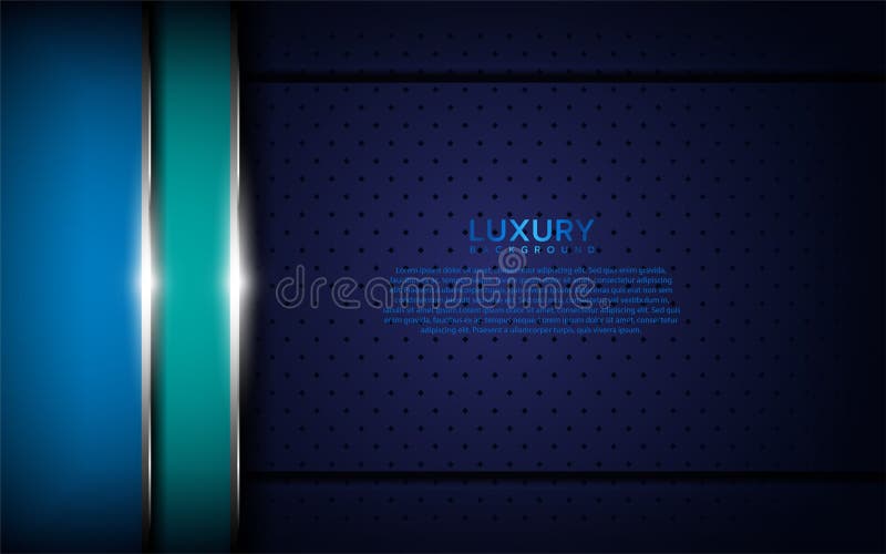 Dark Blue Metallic Textured Background Stock Vector - Illustration of ...