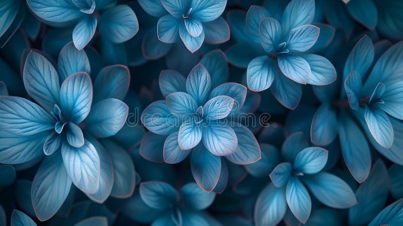 Dark Blue Nature Background Stock Photo - Image of exotic, decoration ...