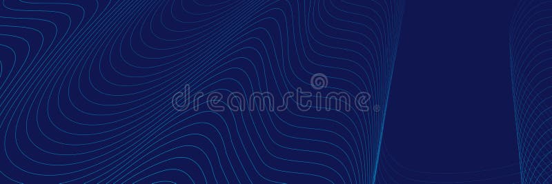 Dark Blue Navy Abstract Background. Futuristic Technology Lines ...
