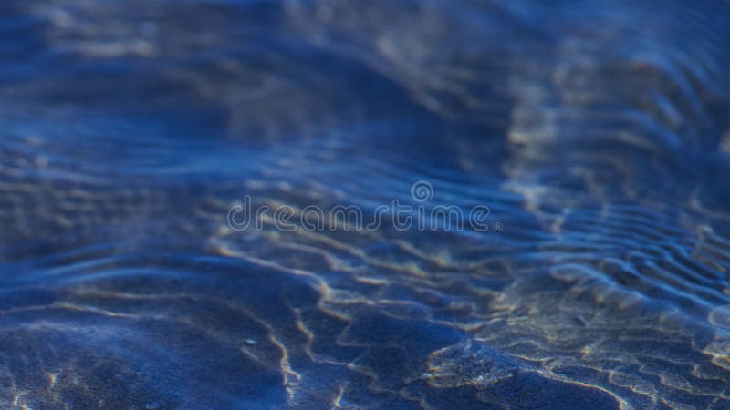 Dark Blue Ocean Water Background. Selective Focus Stock Photo - Image ...