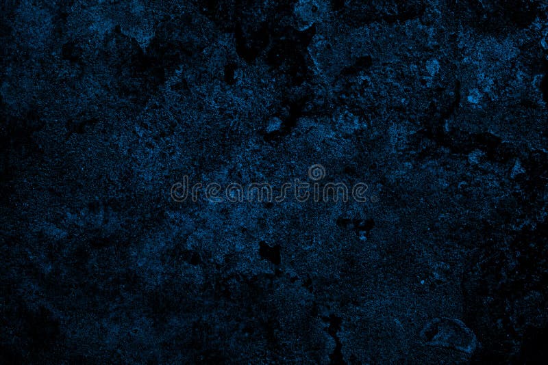 Dark Blue Painted Old Damaged Concrete Wall for Texture Stock Image ...