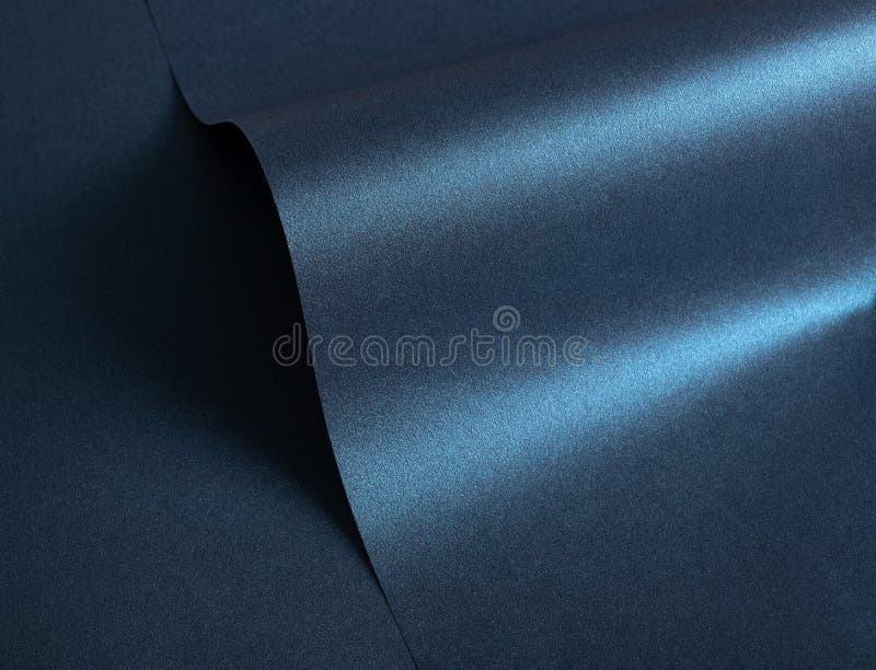 Dark Blue Paper Texture with Deep Midnight Blue. the Sleek, Glossy ...