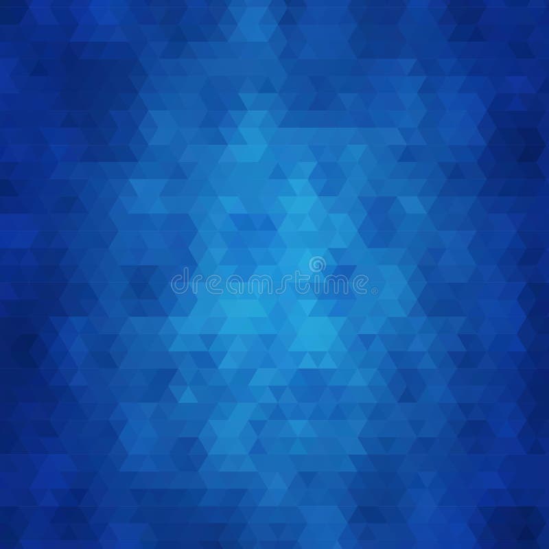Dark Blue Pattern. Layout for Presentation. Polygonal Style. Eps 10 ...