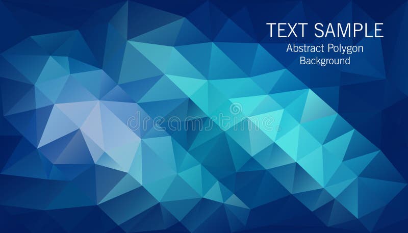 Dark blue polygon stock vector. Illustration of diamond - 50233136
