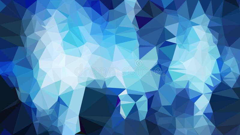 Dark Blue Polygon Background Template Design Stock Vector ...