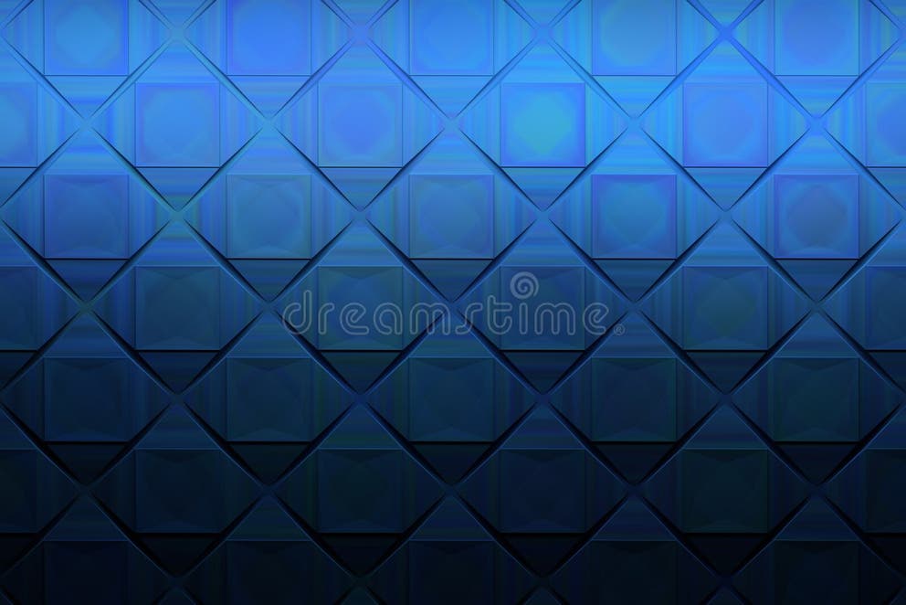 Dark Blue Pseudo Metallic Pattern with Squares 库存例证 - 插画 包括有 例证, 新建 ...