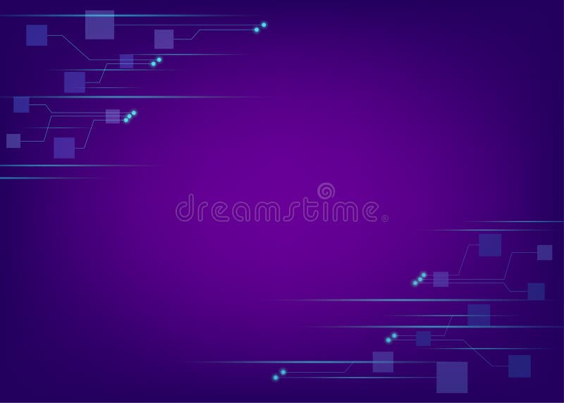 Dark Blue and Purple in Metaverse Concept Background Stock Vector ...