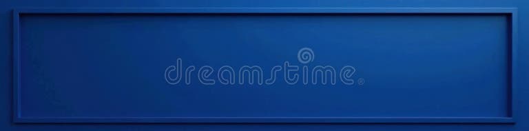 Dark Blue Rectangular Frame, Clean Lines Ideal for Presentations ...