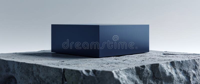 Dark Blue Rectangular Object Stone Surface Stock Photos - Free ...