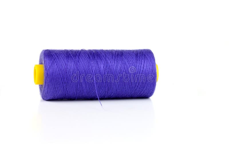 Dark blue sewing thread stock image. Image of sewing - 30315101